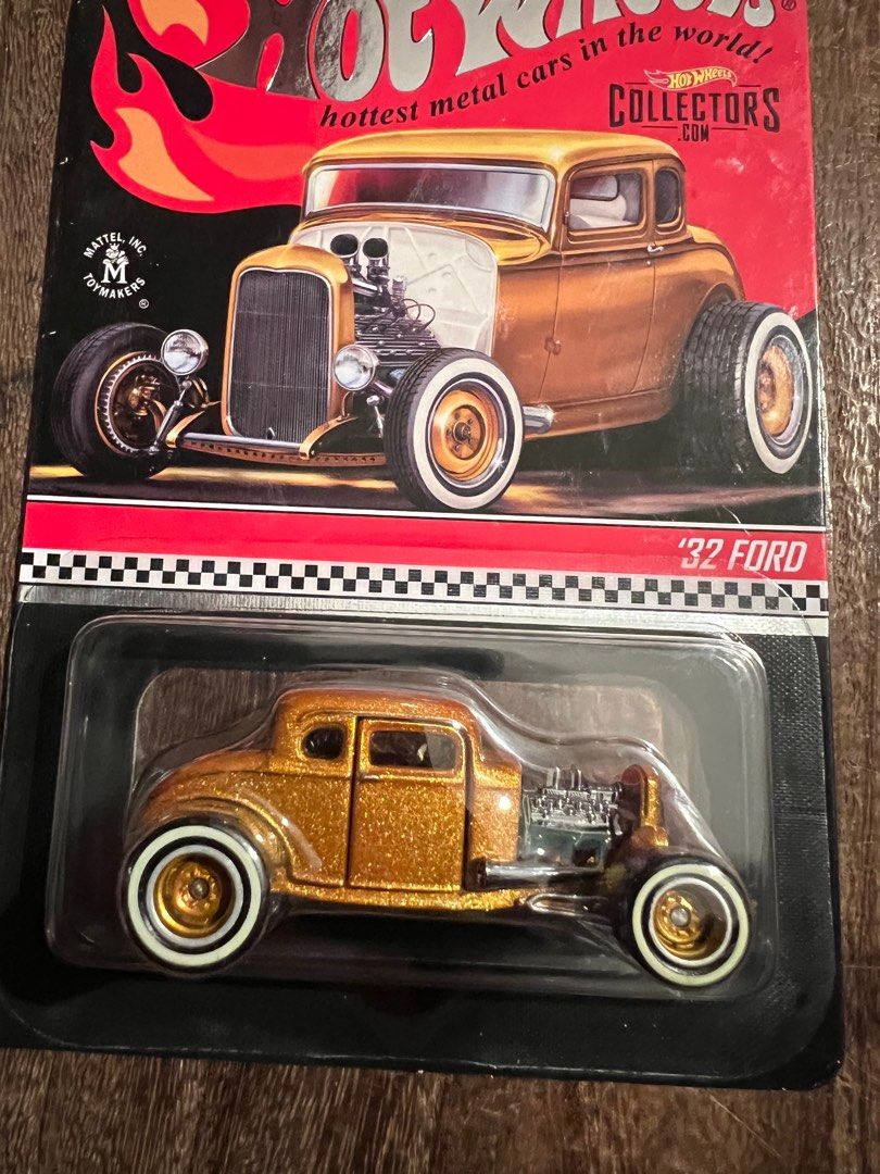 Hot Wheels RLC 32 Ford Hot Rod Limited Edition, 興趣及遊戲, 玩具 & 遊戲類 - Carousell