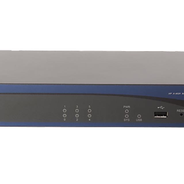 HP A-MSR 900 Router, Computers & Tech, Parts & Accessories, Networking ...