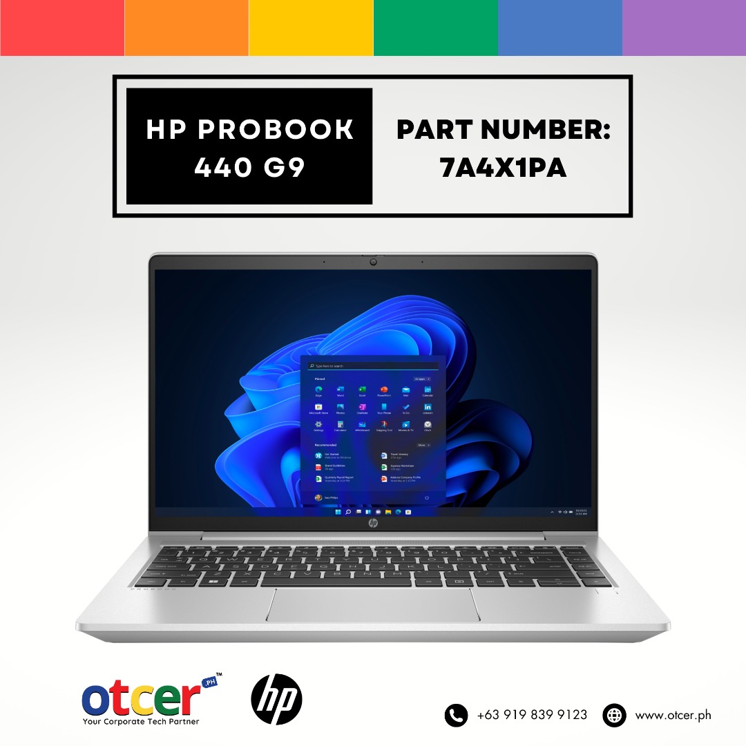 HP Probook 440 G9 Part Number: 7A4X1PA, Computers & Tech, Laptops ...