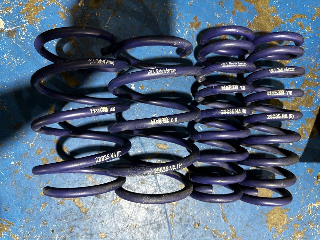 H&R 25mm lowering springs M135i F20 F21, Car Accessories, Accessories ...