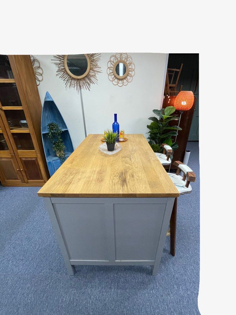 IKEA kitchen island high table, Furniture & Home Living, Furniture ...