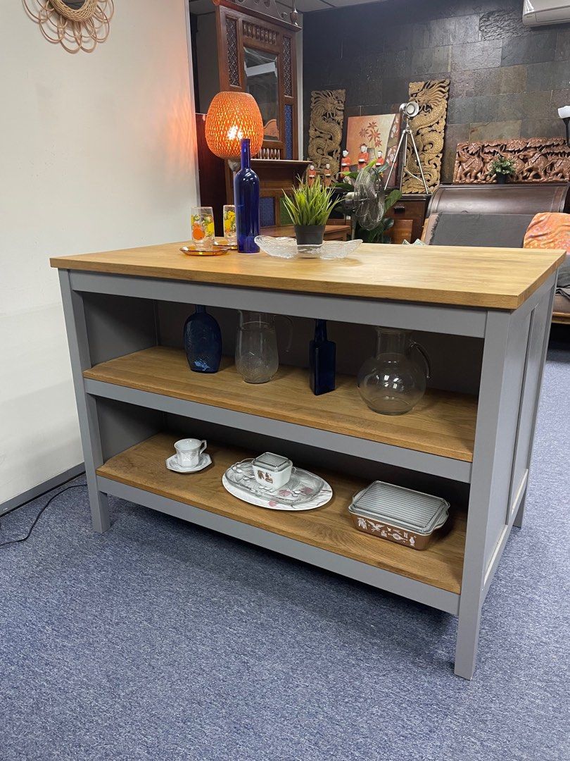 IKEA kitchen island high table, Furniture & Home Living, Furniture ...