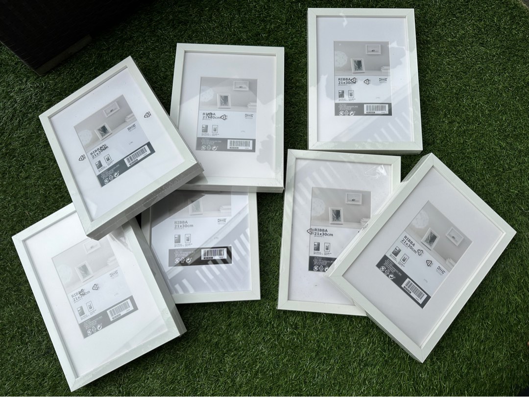 Ikea Ribba Photo Frames, Furniture & Home Living, Home Decor, Frames ...