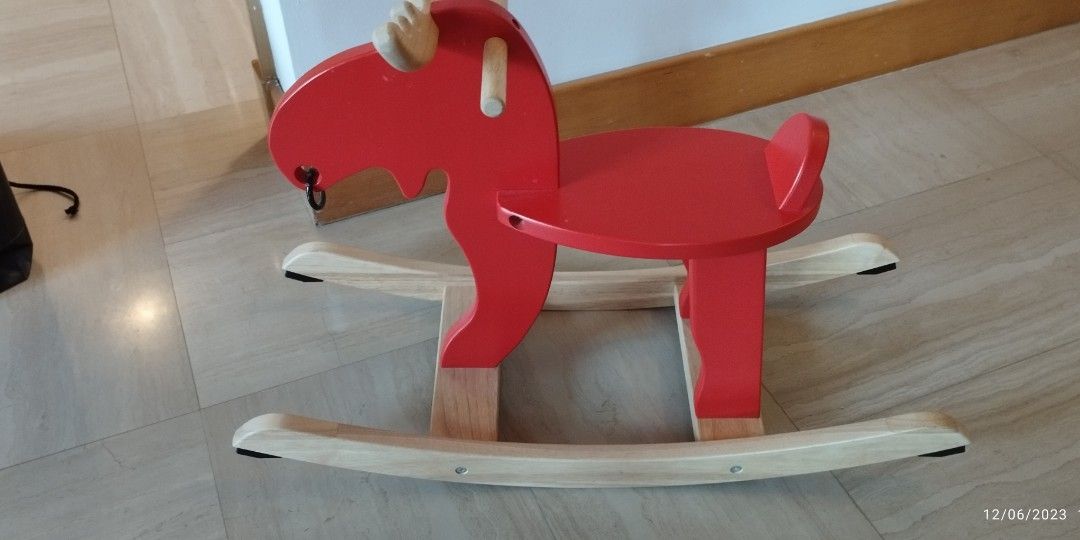 IKEA rocking moose, Babies & Kids, Infant Playtime on Carousell
