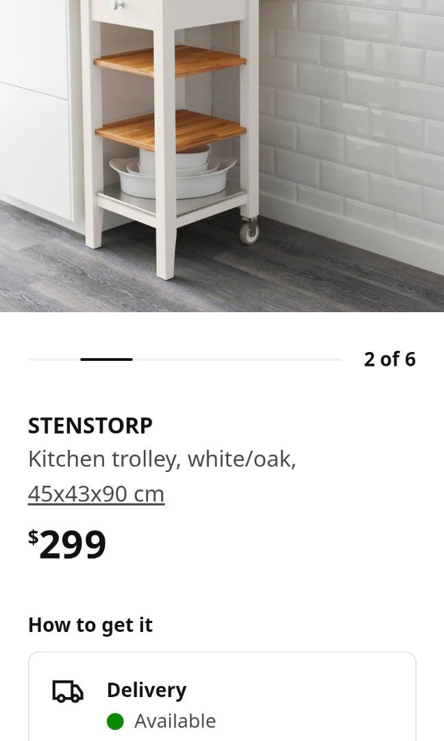 Ikea Stenstorp, Furniture & Home Living, Furniture, Shelves, Cabinets ...
