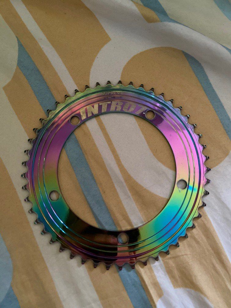 Intro7 Oilslick Chainring 49T, Sports Equipment, Bicycles & Parts ...