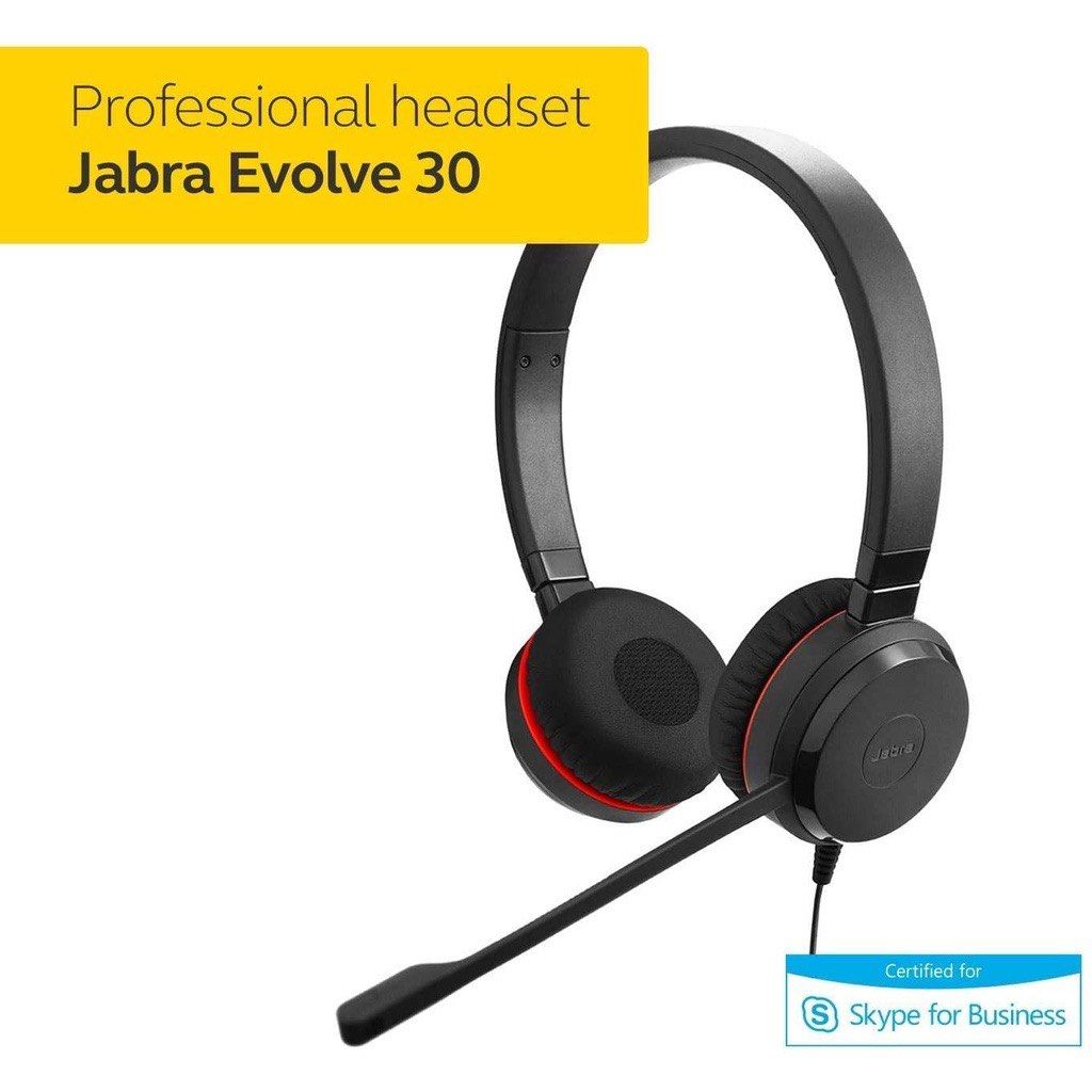 Jabra Evolve 30 HSC060 ENC060, Audio, Headphones & Headsets on Carousell