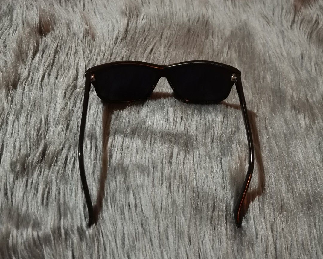 JAPANESE VINTAGE ALL BLACK SUNGLASSES ACETATE SMOKE BLUE LENS [ 5716-142 ], Men's Fashion ...