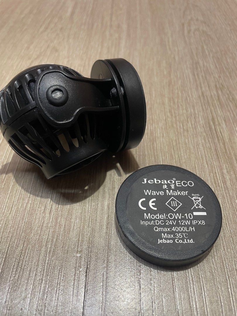捷寶JEBAO 造浪球 OW-10(4000L/H) DC多功能造浪器 造浪球 造浪器 造浪馬達 二手水族馬達, 寵物用品, 寵物及其他在旋轉拍賣
