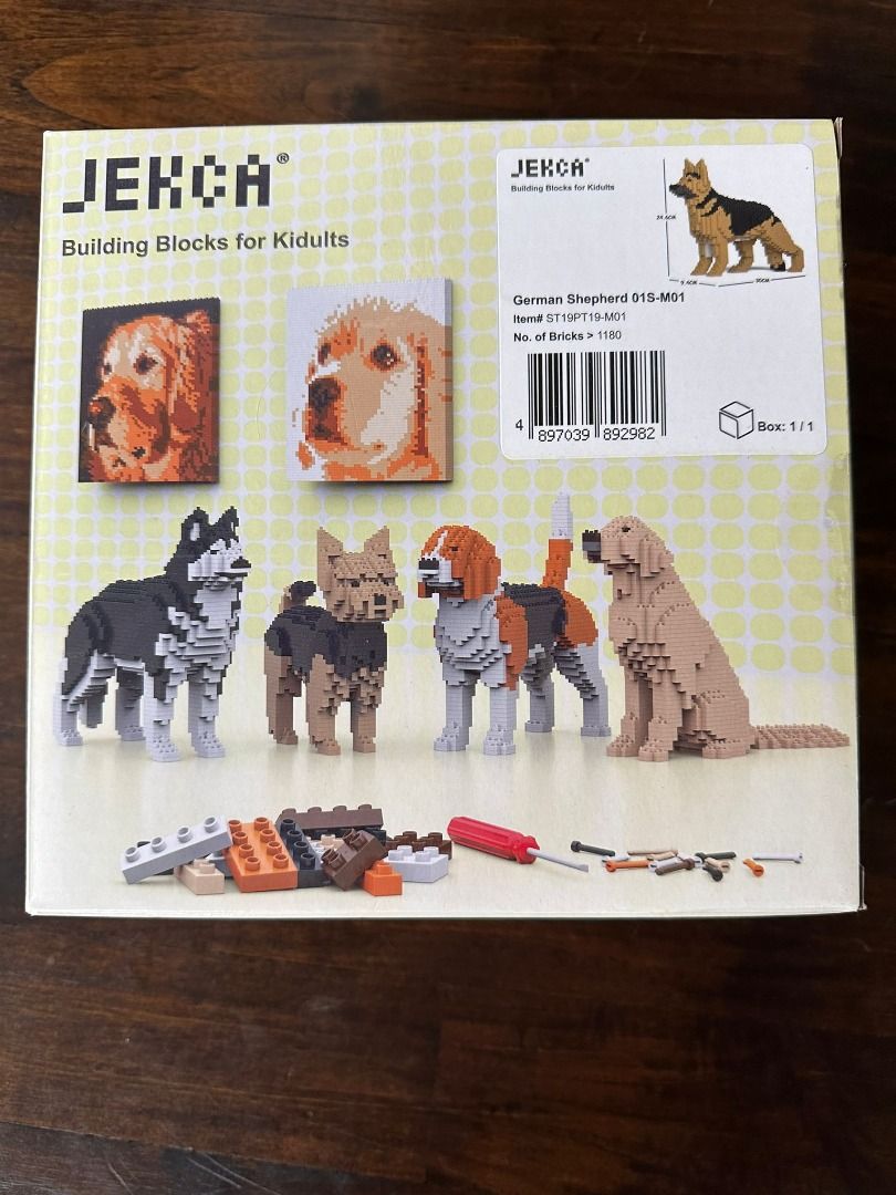 JEKCA - Building Blocks for Kidults | Dogs | German Shepard, Hobbies ...