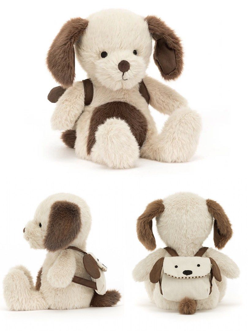 [Ready Stock] Jellycat Backpack Elephant, Dino, Bunny, Unicorn, Puppy ...