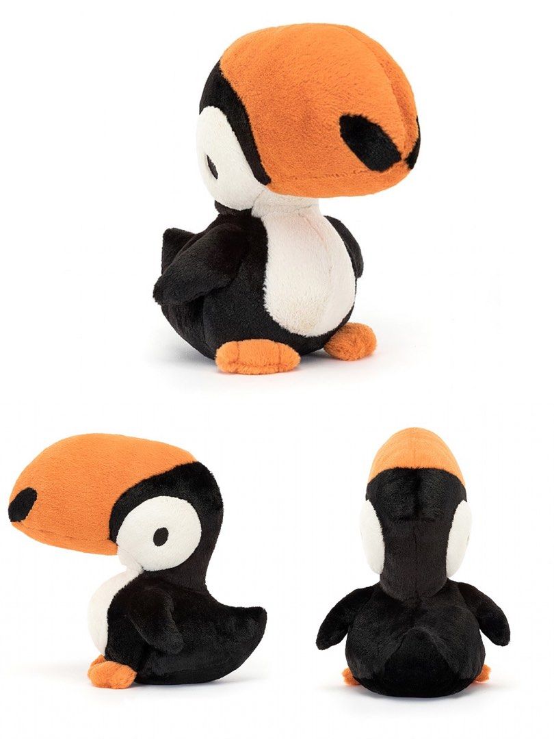 Jellycat Bodacious Beak Parrot Toucan, Hobbies & Toys, Toys & Games on ...