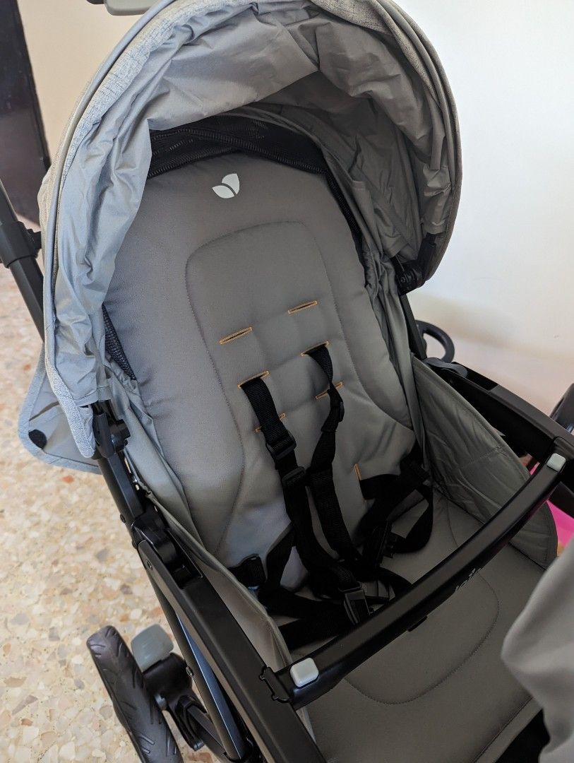 Joie Evalite Duo (Grey), Babies & Kids, Going Out, Strollers on Carousell