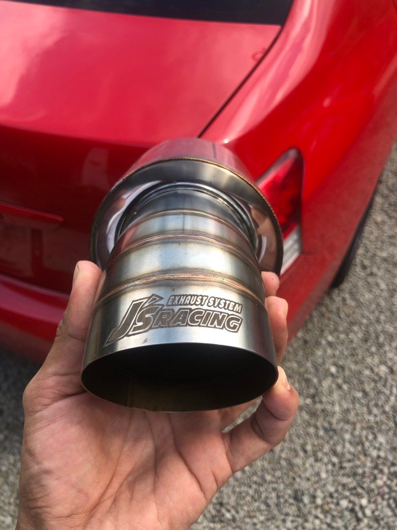 js racing exhaust, Motorbikes on Carousell