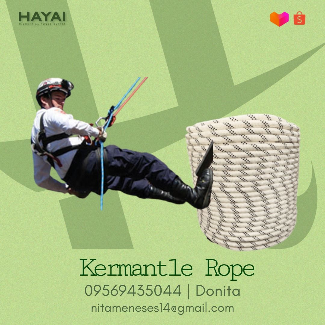 Kermantle Rope, Commercial & Industrial, Industrial Equipment on Carousell