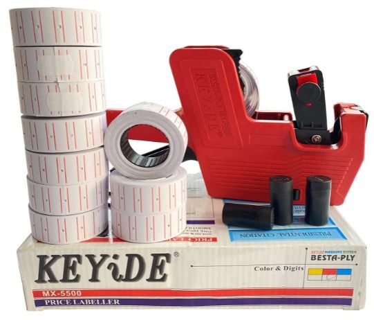 KEYIDE Price Labeler Machine MX5500 Price Tag Label System, Computers ...