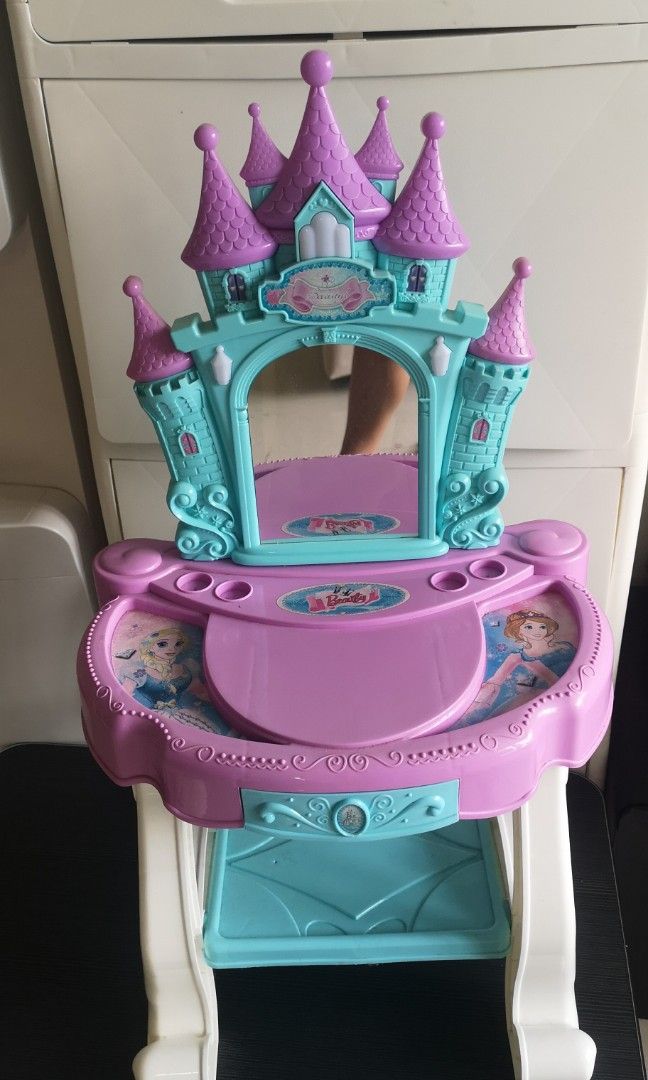 Kids Princess Castle Dressing Table, Hobbies & Toys, Toys & Games on ...