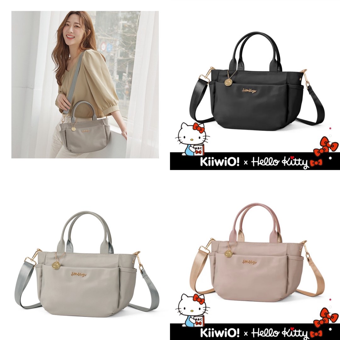 KIIWIO x HELLO KITTY 2-WAY SANDRA HAND CARRY SLING TOTE, Women's Fashion, Bags & Wallets ...