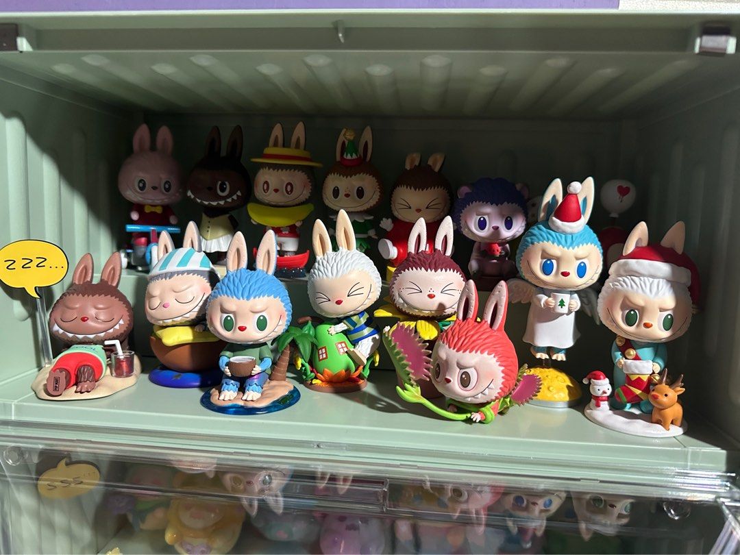 Labubu 拉布布系列 有七個系列款式, 興趣及遊戲, 玩具 & 遊戲類 - Carousell