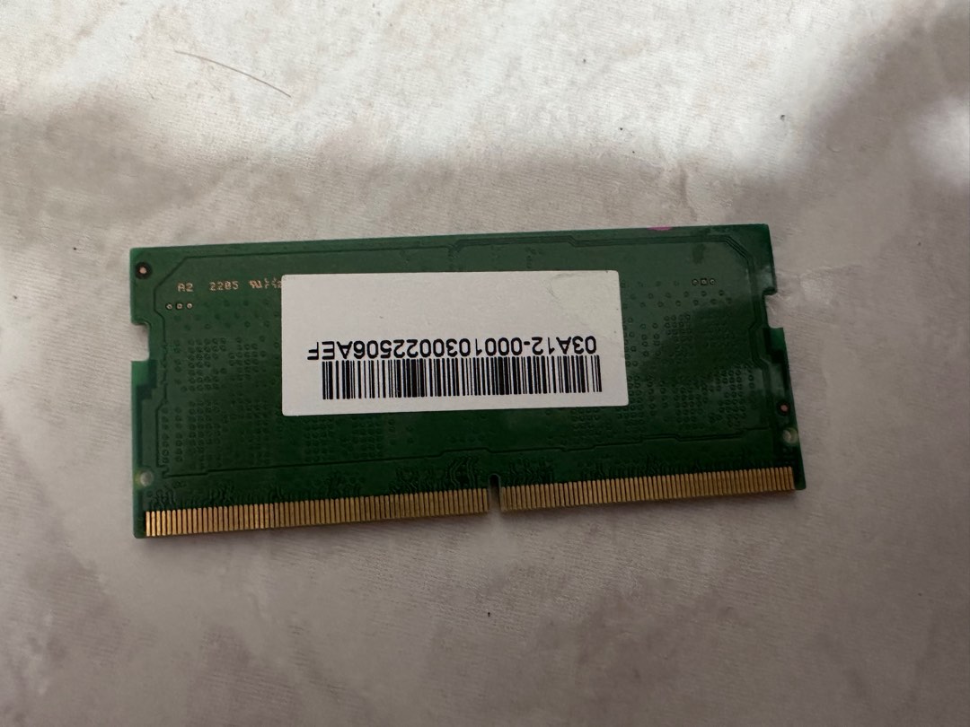 [Laptop] DDR5 8GB 4800MHZ, Computers & Tech, Parts & Accessories, Computer Parts on Carousell