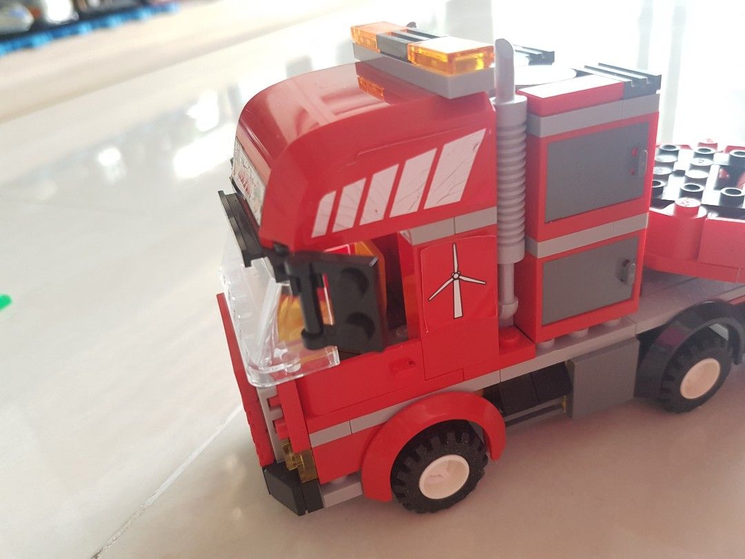 Lego 7747 - Windmill Transporter (Used), Hobbies & Toys, Toys & Games ...