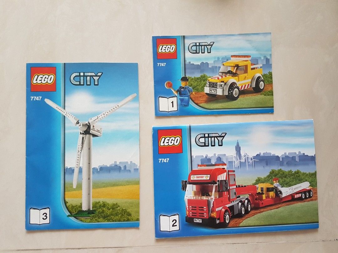 Lego 7747 - Windmill Transporter (Used), Hobbies & Toys, Toys & Games ...