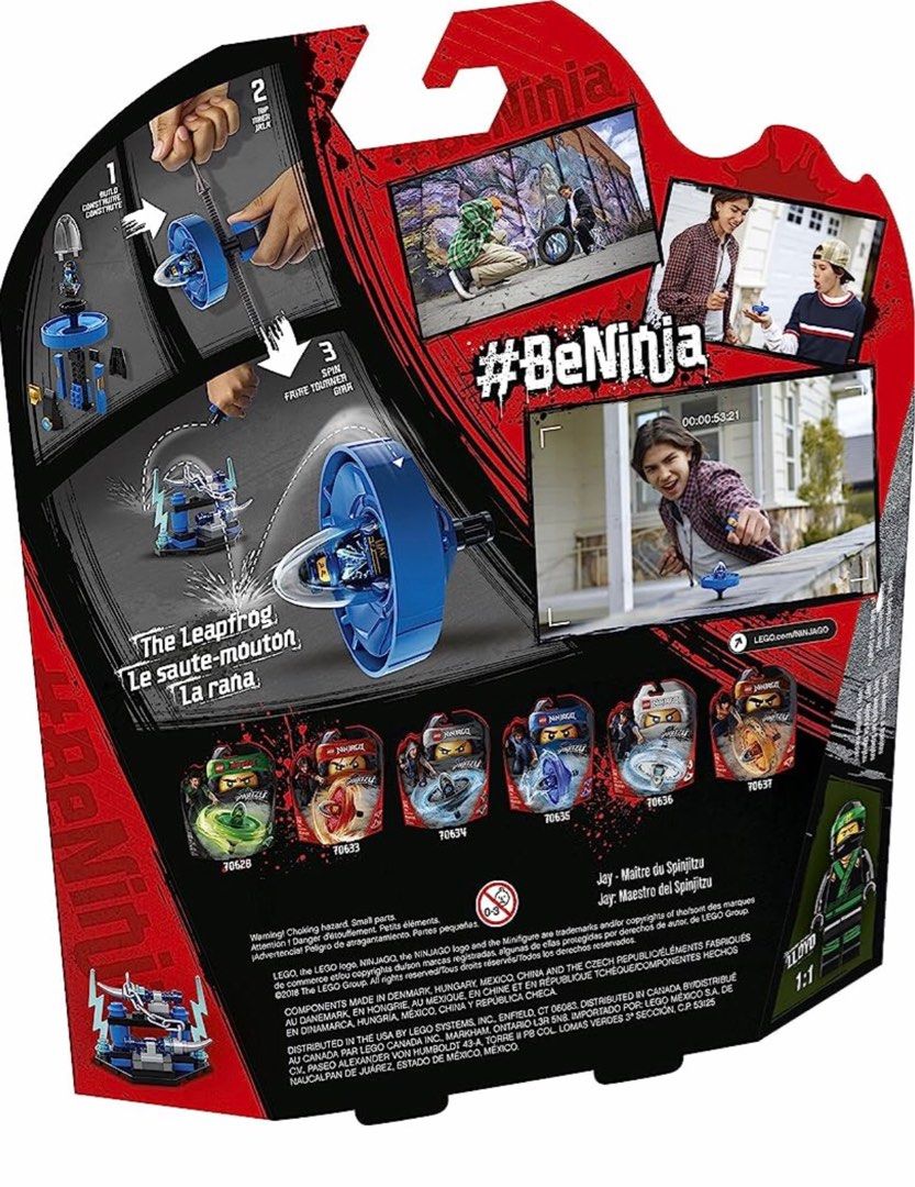 LEGO NINJAGO Jay - Spinjitzu Master on Carousell