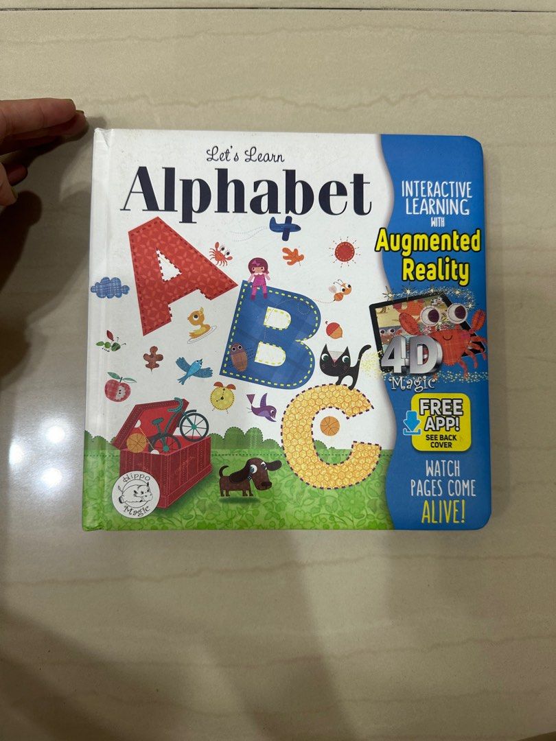 Lets learn alphabet, Buku & Alat Tulis, Buku Anak-Anak di Carousell