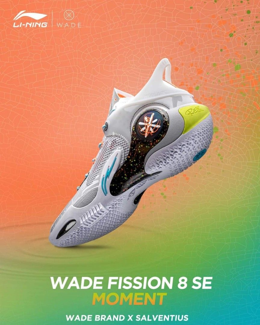 Li-Ning Wade Fission 8 (Pre-Order), Men's Fashion, Footwear, Sneakers ...