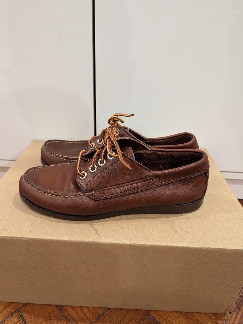 Ll Bean Handsewn Blucher Moc On Carousell