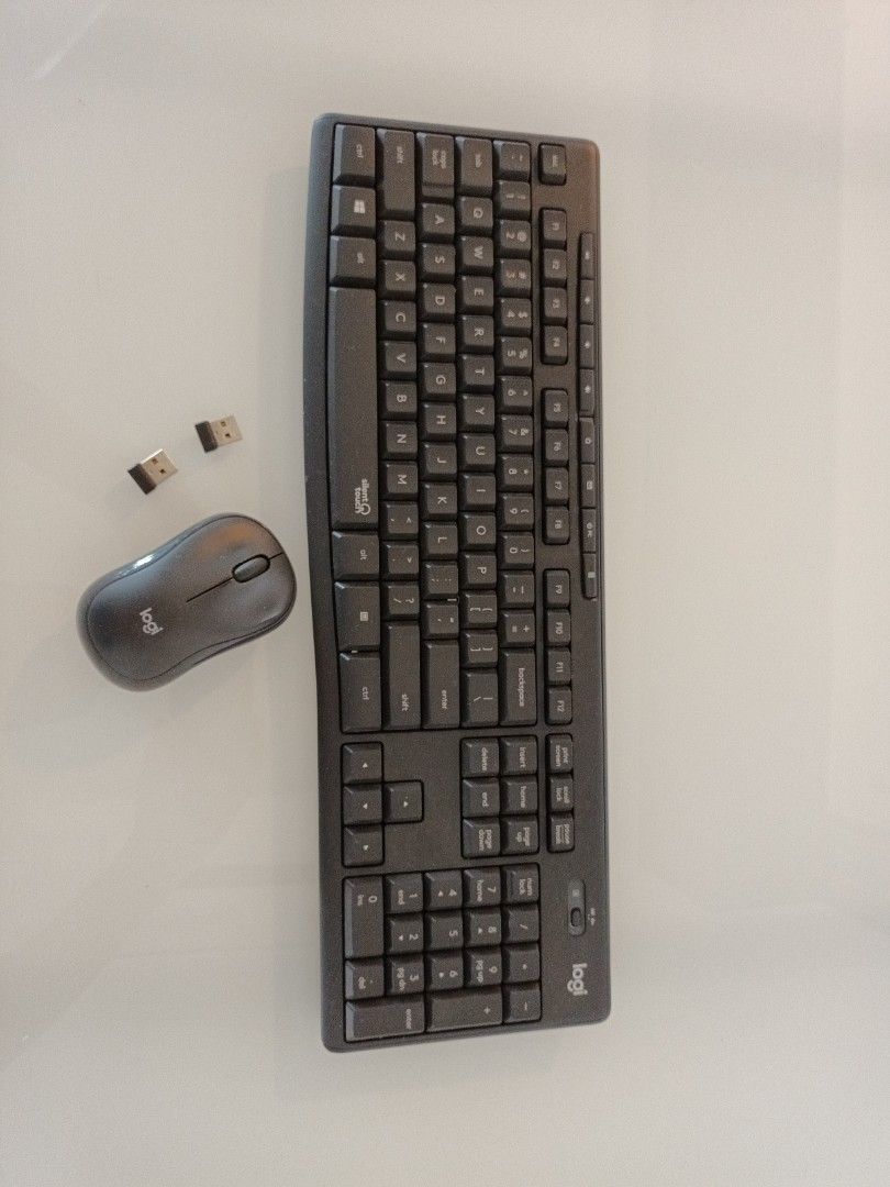 Logi Bluetooth keyboard and mouse, Computers & Tech, Parts ...