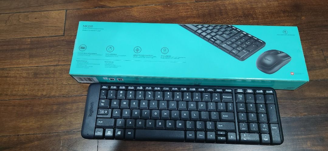 LOGITECH Wireless Keyboard MX220 (No Mouse), Computers & Tech, Parts ...