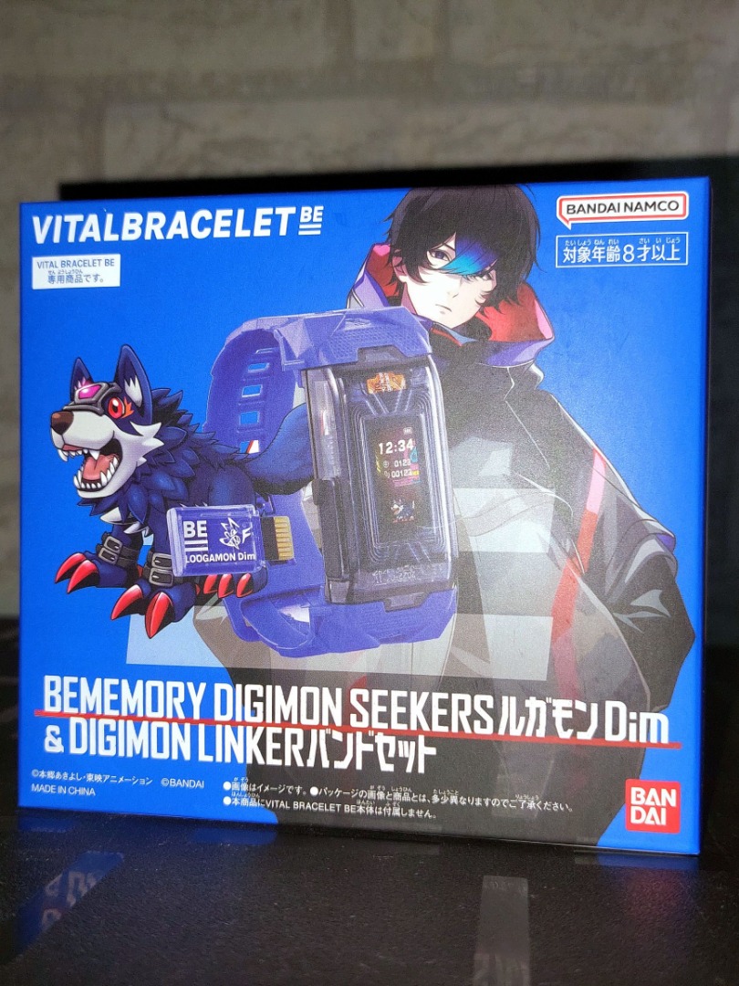 Loogamon BEMemory & Digimon Linker Band Set (Digimon Seekers) for Vital ...