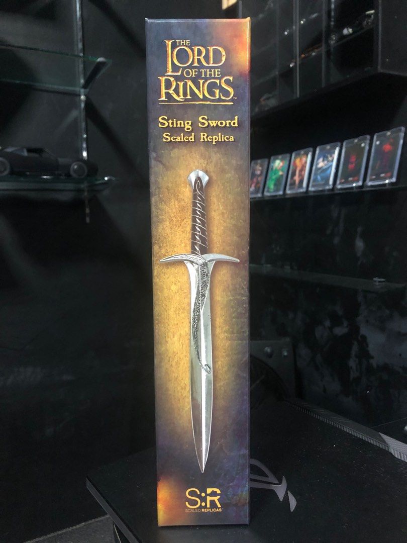 Lord of the Rings | Sting Sword | Scaled Replica, Hobbies & Toys, Toys & Games on Carousell