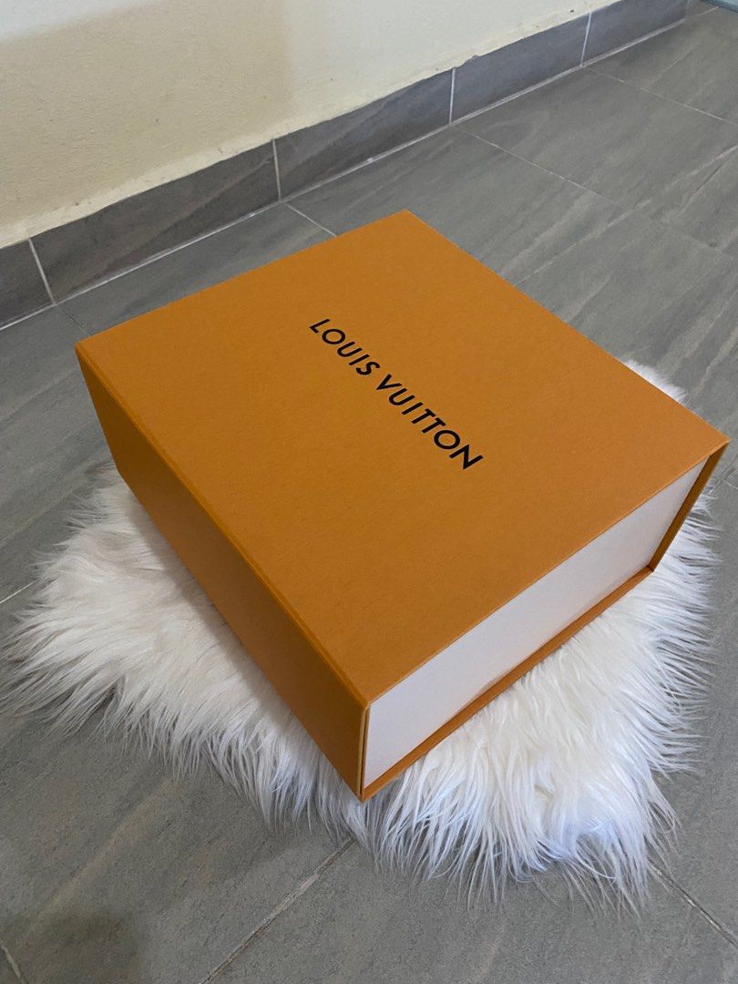Louis Vuitton LV Box (30cm x 28cm x 15cm), Women's Fashion, Watches ...