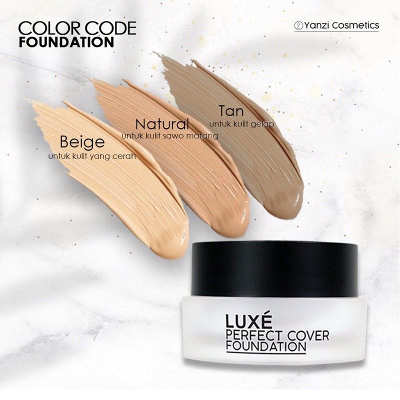Luxe Foundation code natural, Beauty & Personal Care, Face, Makeup on Carousell