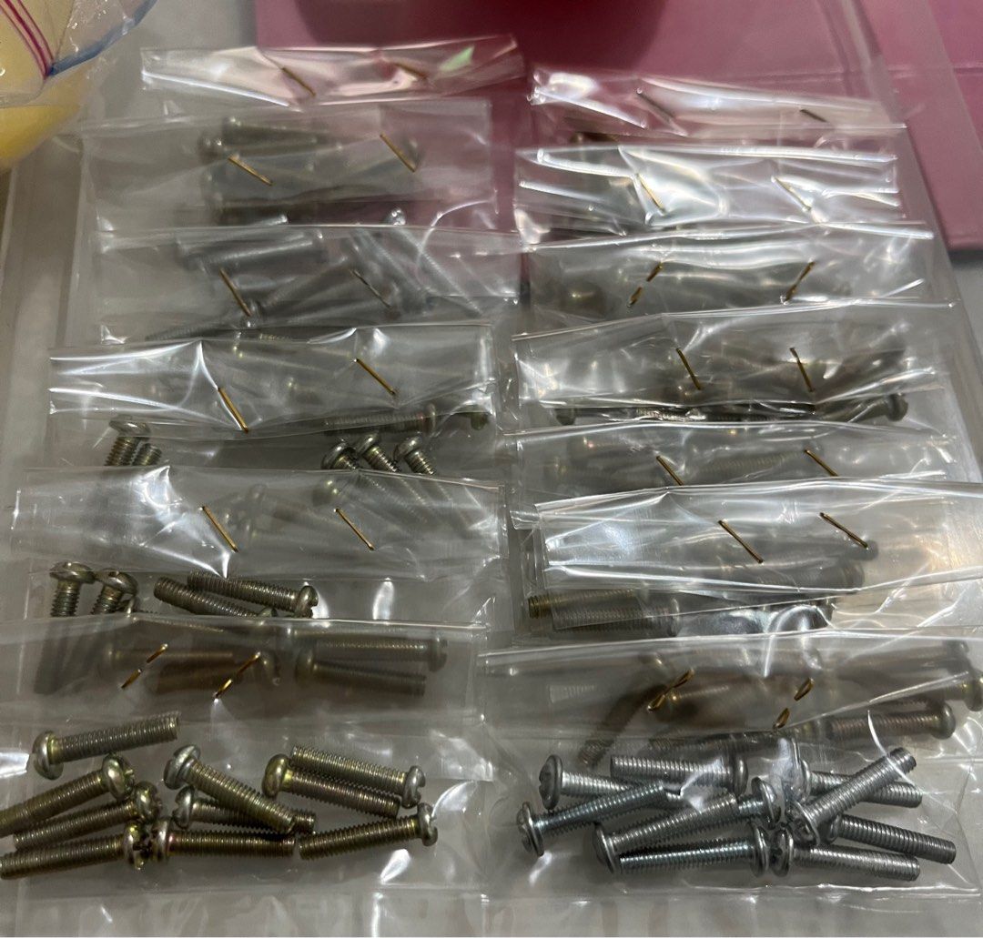 M4 Round head handle screw for cabinet handle, Furniture & Home Living ...