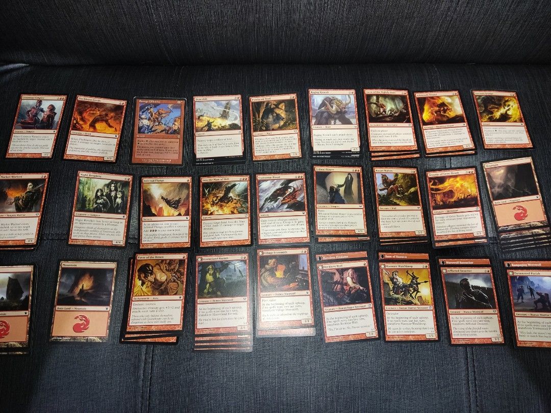 Magic the Gathering Cards for sale(Werewolves/Wolves), Hobbies & Toys ...