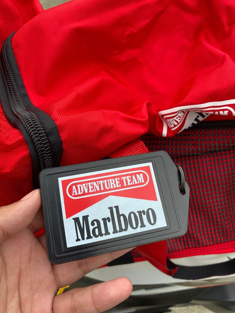 Marlboro Racing Team Red Duffel Bag, Men's Fashion, Bags, Backpacks on ...