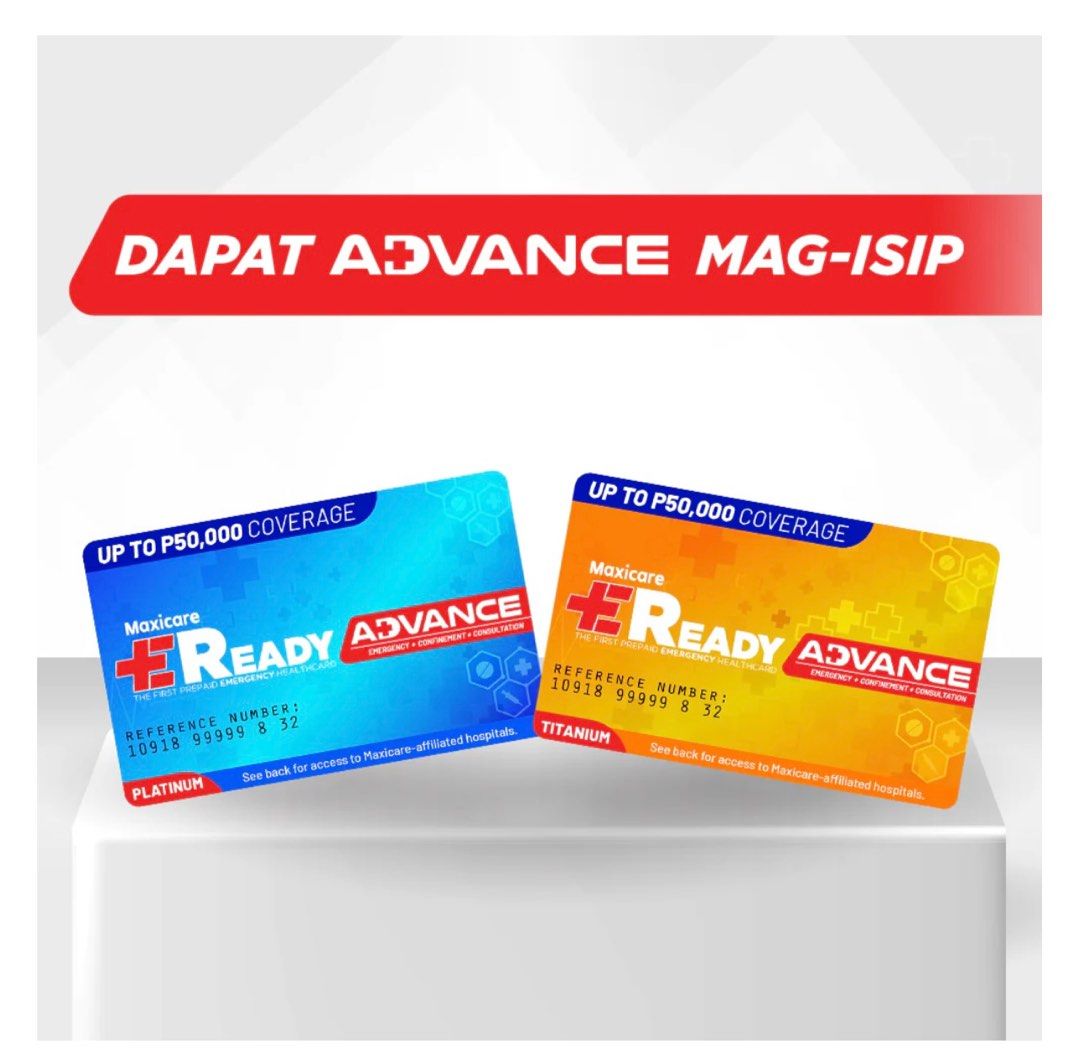 Maxicare EReady Advance Titanium, Health & Nutrition, Medical Supplies ...
