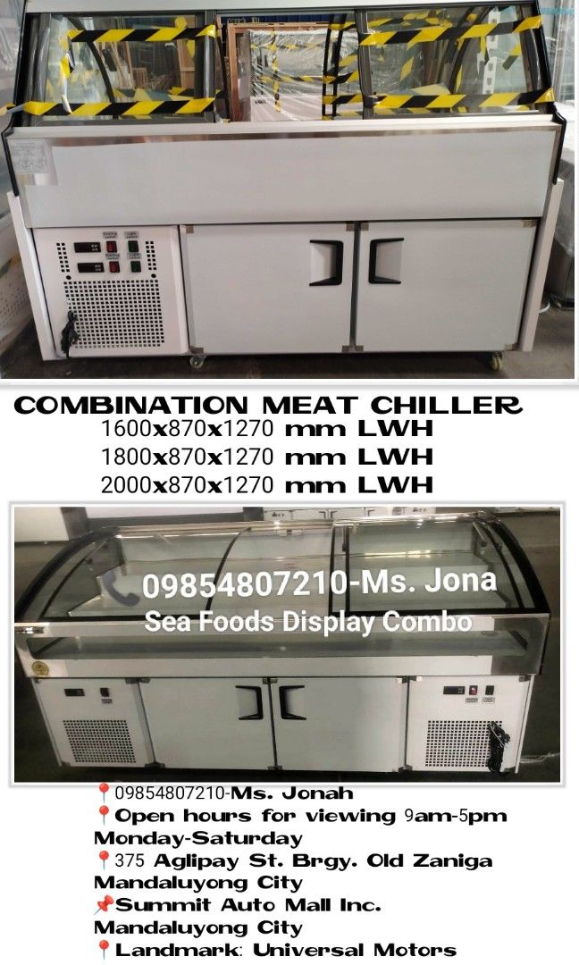 Meat Display Chiller Island Freezer Openeat Display Chiller Combination ...