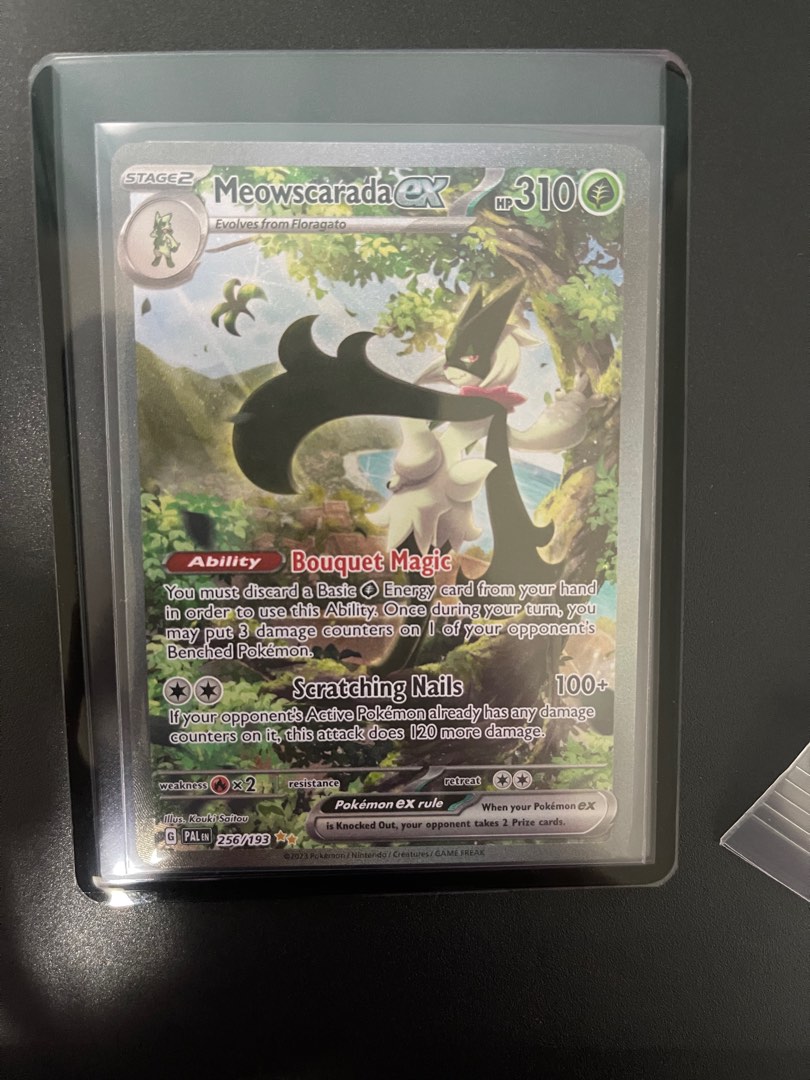 Meowscarada ex SIR 256/193, Hobbies & Toys, Toys & Games on Carousell