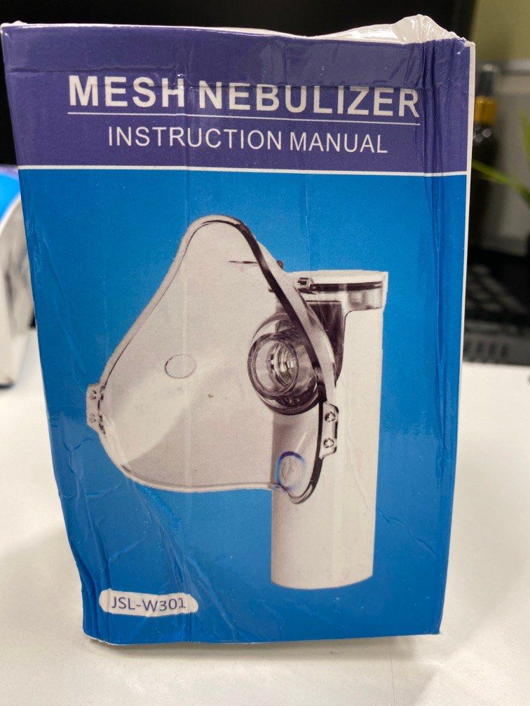 Mesh Nebulizer Instruction Manual (C0055) on Carousell