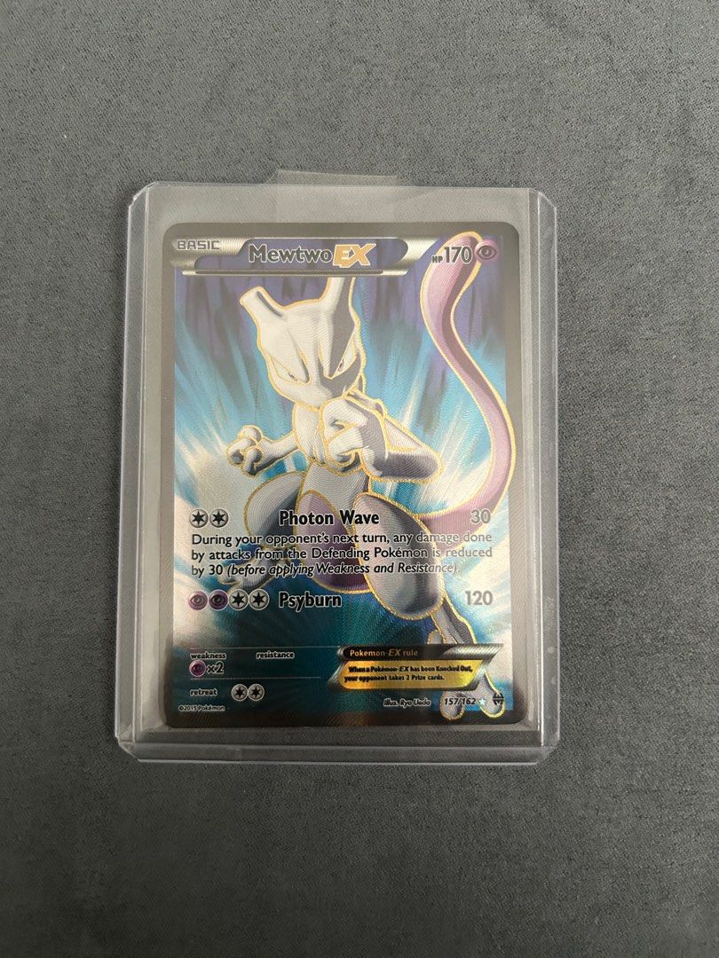 Mewtwo EX #157 Pokemon XY BREAKthrough Full Art Ultra Rare , Hobbies ...