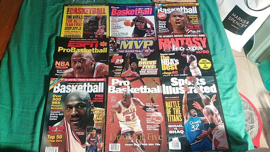 Michael Jordan Magazines lot, Hobbies & Toys, Books & Magazines ...