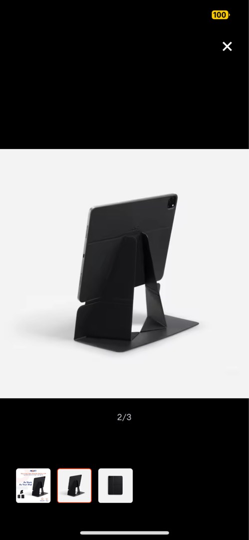 Moft Snap Float Folio Stand for iPad Pro 12.9" (4/5/6th Gen), Mobile Phones & Gadgets, Mobile ...