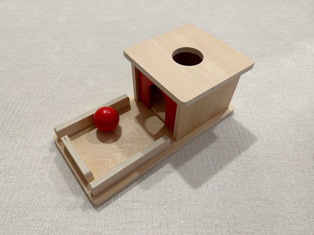 Montessori Object Permanence Box, Babies & Kids, Infant Playtime on ...