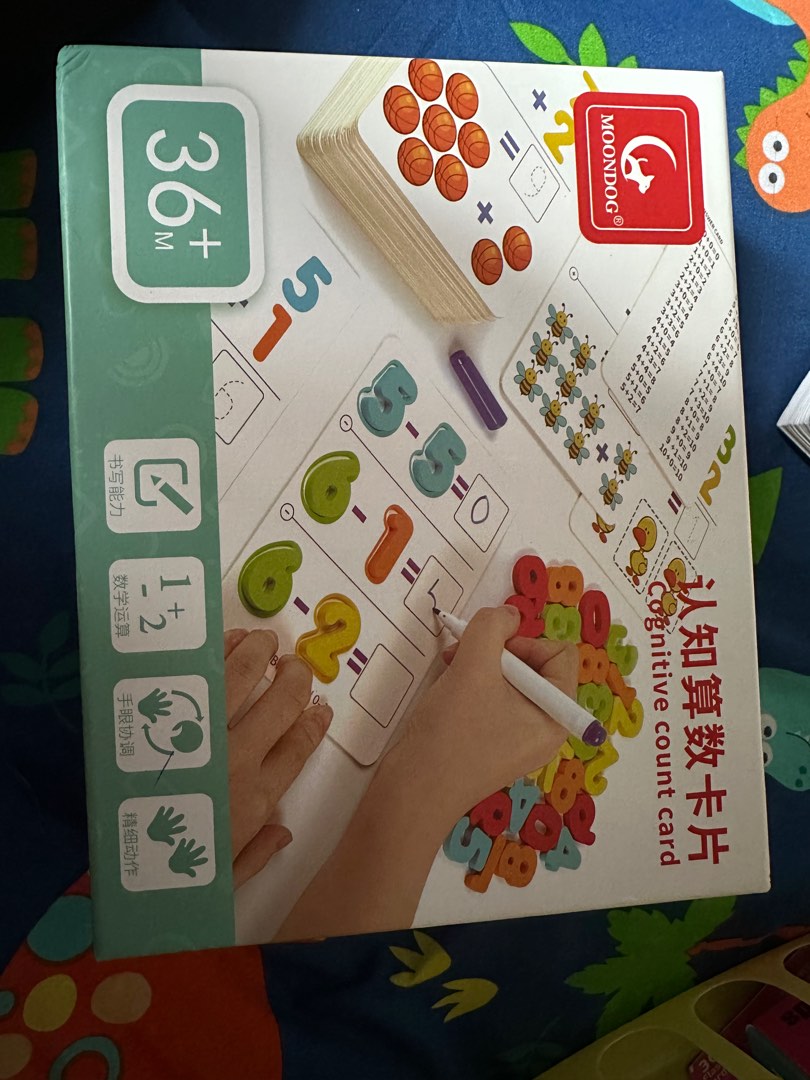 Moondog Cognitive count card, Hobbies & Toys, Books & Magazines ...