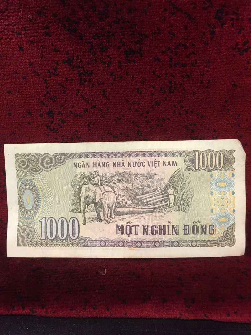Mot Nghin Dong 1000 vietnam, Hobbies & Toys, Collectibles & Memorabilia ...