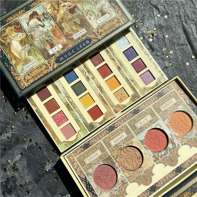 Muge Leen Makeup Palette, Kesehatan & Kecantikan, Rias Wajah di Carousell